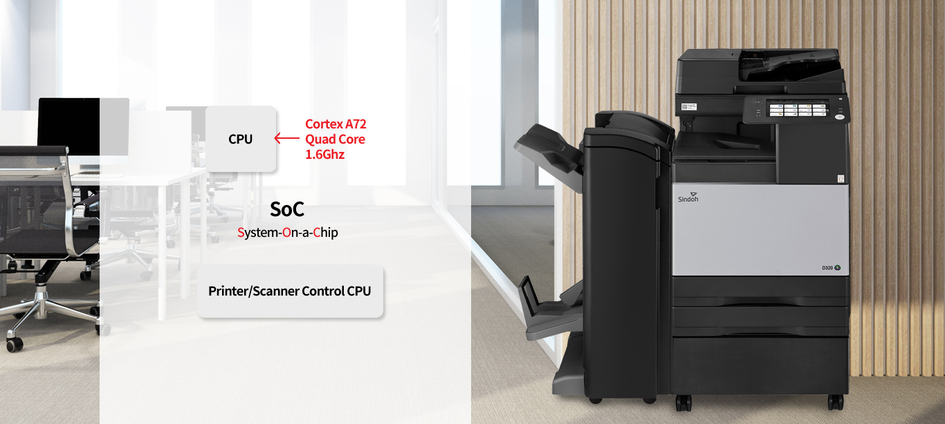 D320 - A3 컬러 디지털 복합기 | 신도리코