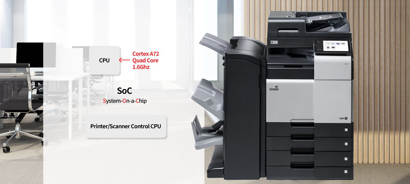 D451 - A3 컬러 디지털 복합기 | 신도리코